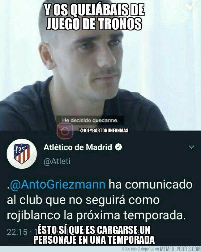 Los mejores 'memes' de la marcha de Griezmann